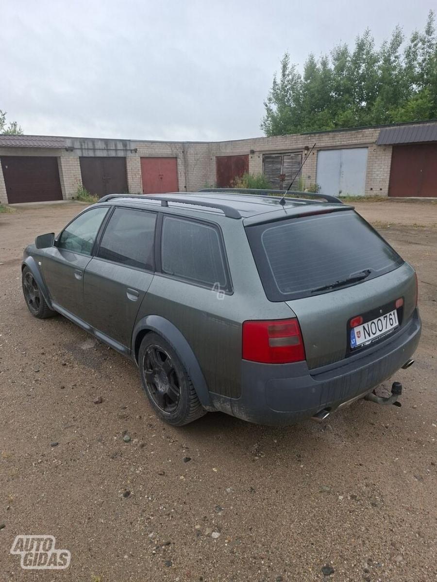 Green Audi A6 Allroad 2002 in Klaipeda, with an engine capacity of 2.70 L and mileage of 290 thousand km for 1500 €, photo 4 on AUTOMOTO.COM.LV