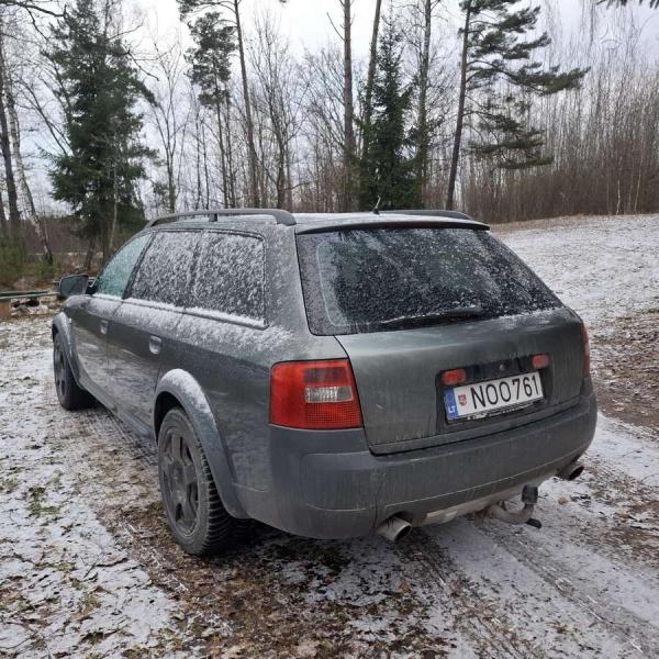 Green Audi A6 Allroad 2004 in Varena, with an engine capacity of 2.67 L and mileage of 299 thousand km for 3650 €, photo 3 on AUTOMOTO.COM.LV