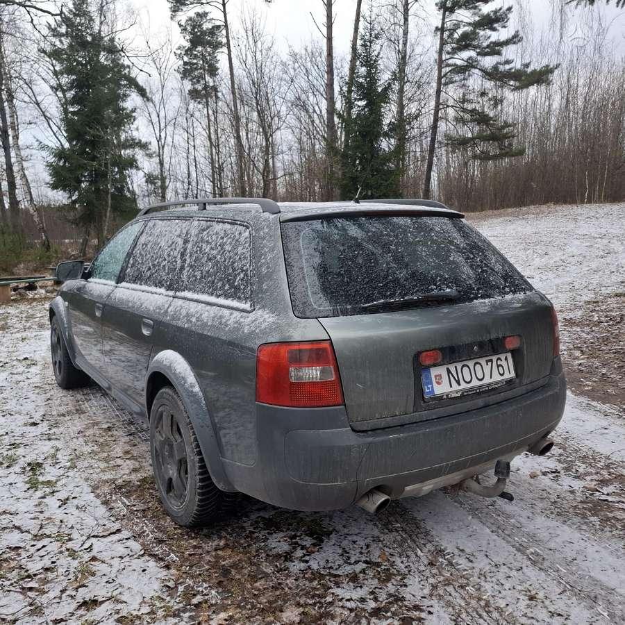 Zaļš Audi A6 Allroad 2004 Varėna, ar dzinēja tilpumu 2.67 L un nobraukumu 299 tūkst. km par 3650 €, foto 3 vietnē AUTOMOTO.COM.LV