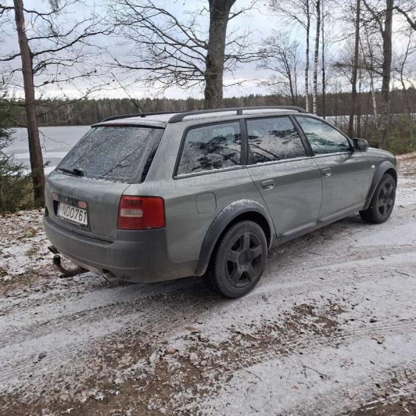 Green Audi A6 Allroad 2004 in Varena, with an engine capacity of 2.67 L and mileage of 299 thousand km for 3650 €, photo 4 on AUTOMOTO.COM.LV