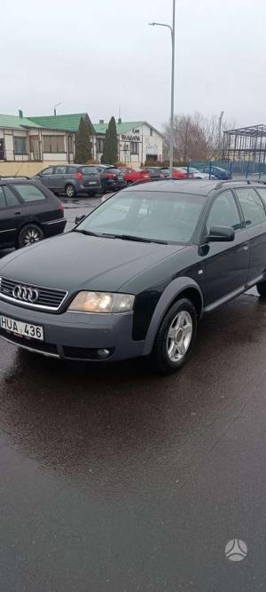 Zaļš Audi A6 Allroad 2004 Viļņa, ar dzinēja tilpumu 0.00 L un nobraukumu 355 tūkst. km par 1300 €, foto  vietnē AUTOMOTO.COM.LV