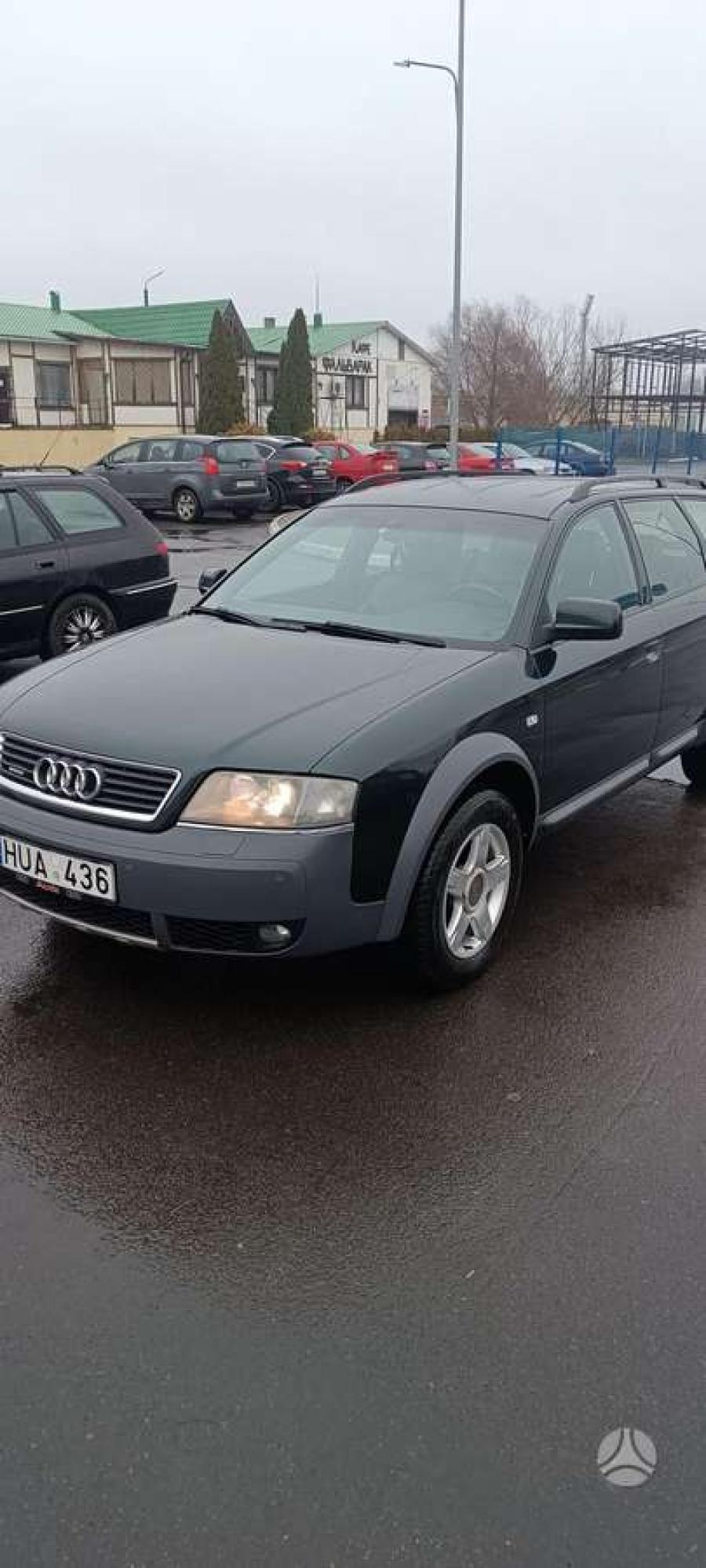 Zaļš Audi A6 Allroad 2004 Viļņa, ar dzinēja tilpumu 0.00 L un nobraukumu 355 tūkst. km par 1300 €, foto 1 vietnē AUTOMOTO.COM.LV