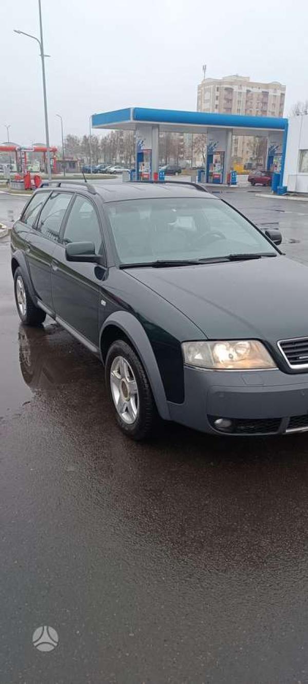 Green Audi A6 Allroad 2004 in Vilnius, with an engine capacity of 0.00 L and mileage of 355 thousand km for 1300 €, photo 2 on AUTOMOTO.COM.LV