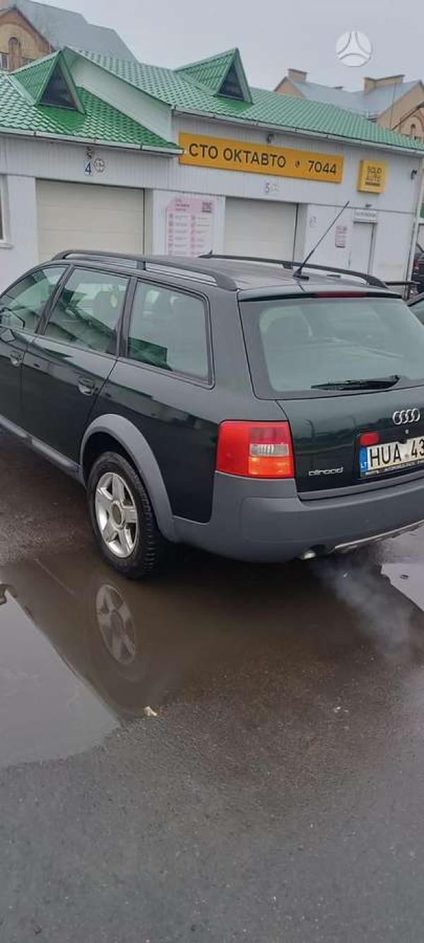 Green Audi A6 Allroad 2004 in Vilnius, with an engine capacity of 0.00 L and mileage of 355 thousand km for 1300 €, photo 6 on AUTOMOTO.COM.LV