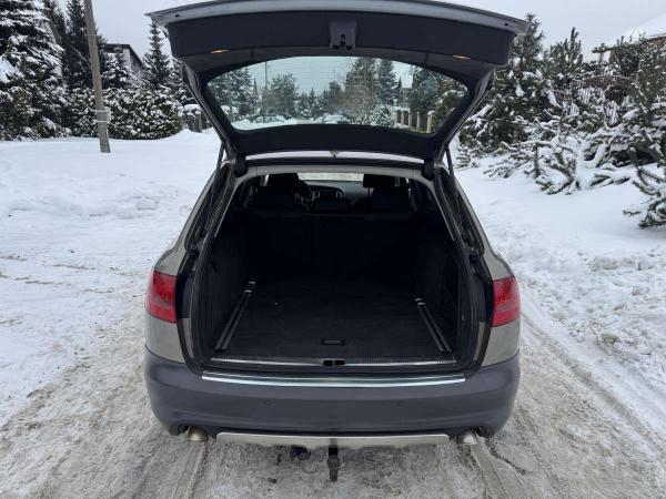 Green Audi A6 Allroad 2007 in Vilnius, with an engine capacity of 2.97 L and mileage of 300 thousand km for 3750 €, photo 9 on AUTOMOTO.COM.LV
