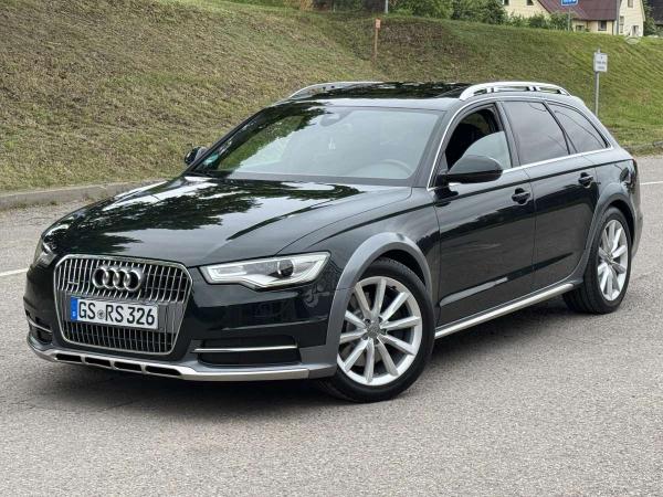 Green Audi A6 Allroad 2012 in Jonava, with an engine capacity of 3.00 L and mileage of 254 thousand km for 11650 €, photo 1 on AUTOMOTO.COM.LV