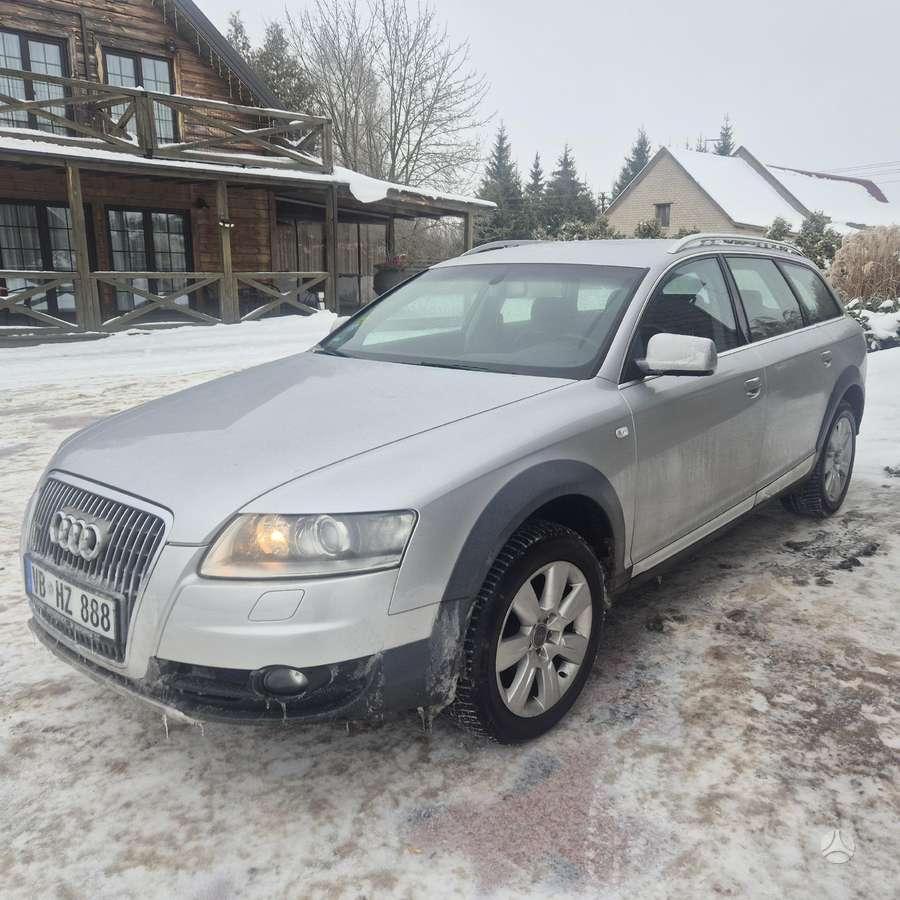 Pelēks Audi A6 Allroad 2007 Elektrėnai, ar dzinēja tilpumu 2.70 L un nobraukumu 260 tūkst. km par 3990 €, foto 1 vietnē AUTOMOTO.COM.LV