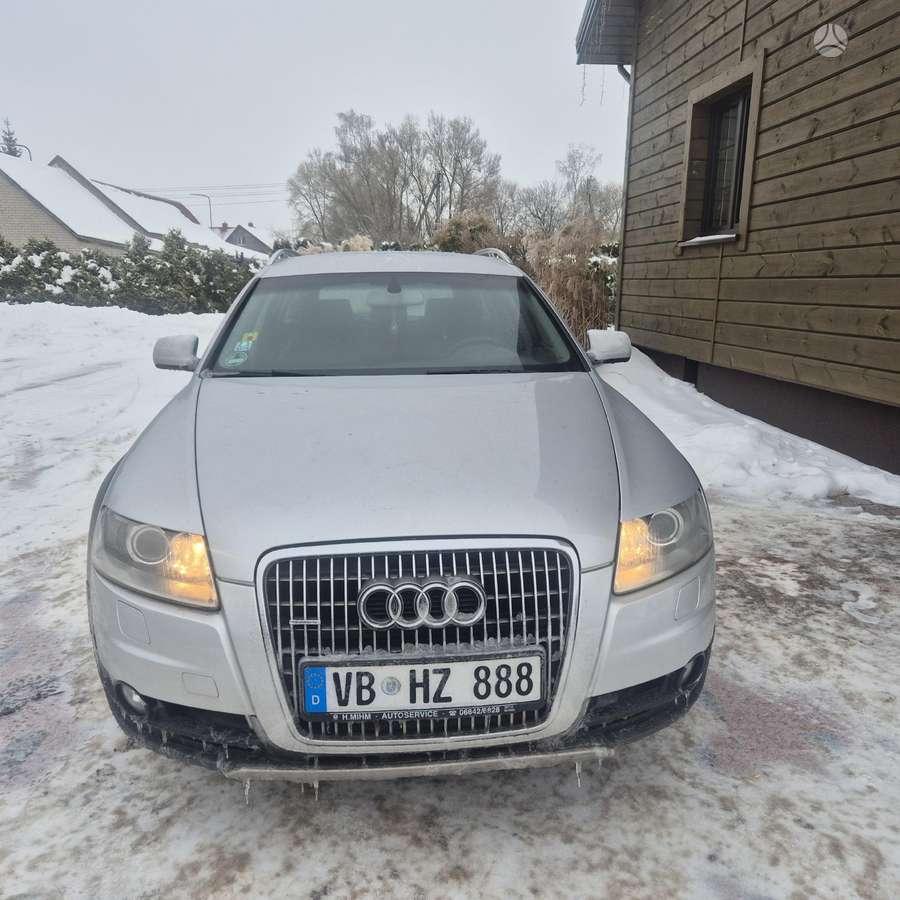 Pelēks Audi A6 Allroad 2007 Elektrėnai, ar dzinēja tilpumu 2.70 L un nobraukumu 260 tūkst. km par 3990 €, foto 2 vietnē AUTOMOTO.COM.LV