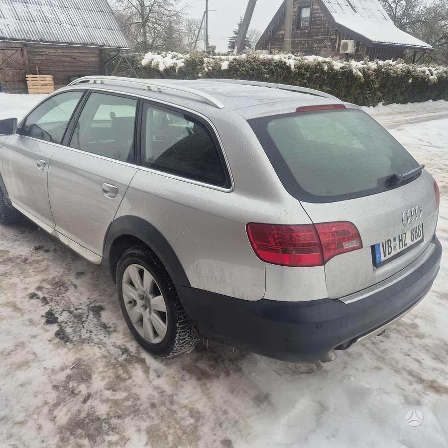 Pelēks Audi A6 Allroad 2007 Elektrėnai, ar dzinēja tilpumu 2.70 L un nobraukumu 260 tūkst. km par 3990 €, foto 6 vietnē AUTOMOTO.COM.LV