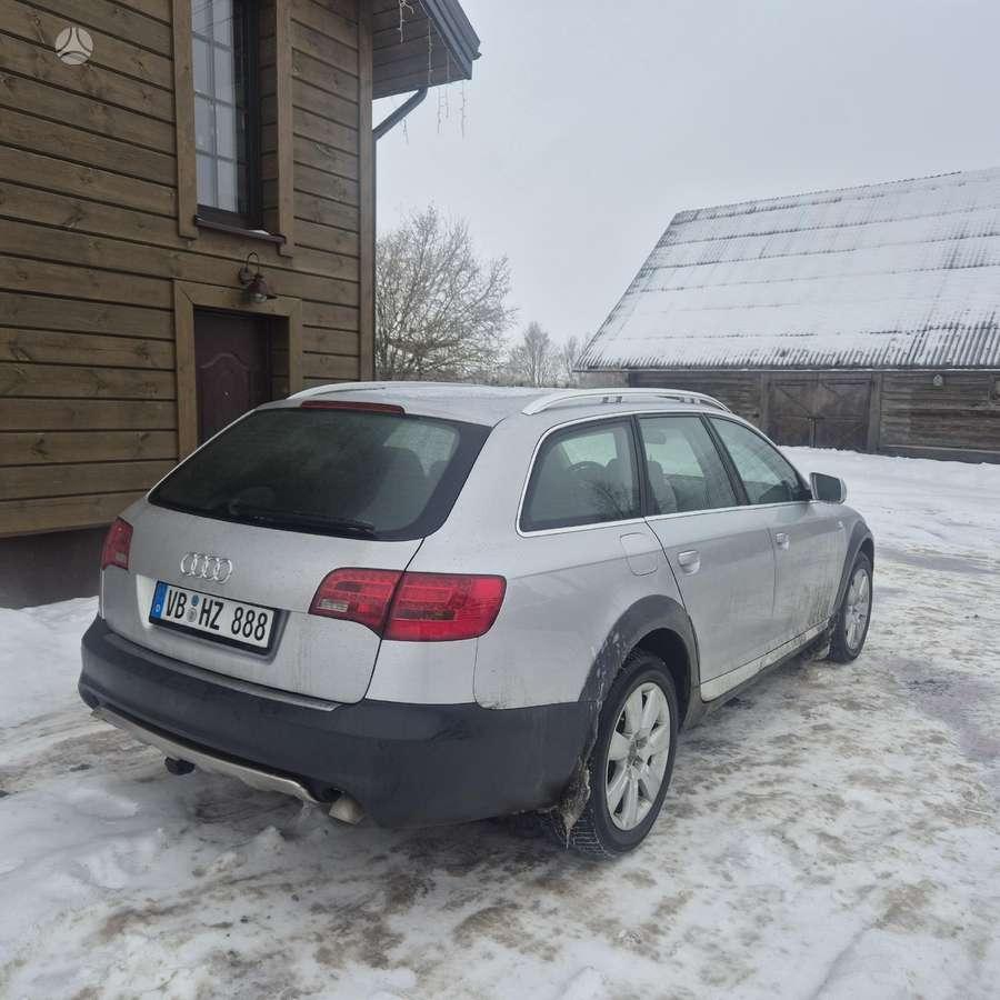Pelēks Audi A6 Allroad 2007 Elektrėnai, ar dzinēja tilpumu 2.70 L un nobraukumu 260 tūkst. km par 3990 €, foto 7 vietnē AUTOMOTO.COM.LV