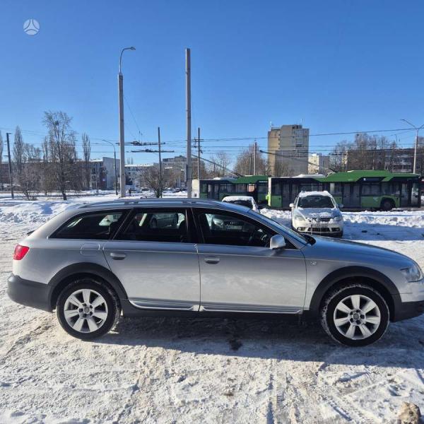 Grey Audi A6 Allroad 2007 in Kaunas, with an engine capacity of 2.70 L and mileage of 261 thousand km for 3800 €, photo 4 on AUTOMOTO.COM.LV