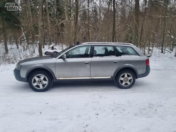 Pelēks Audi A6 Allroad 2000 Alīta, ar dzinēja tilpumu 2.50 L un nobraukumu 353 tūkst. km par 1850 €, foto 2 vietnē AUTOMOTO.COM.LV