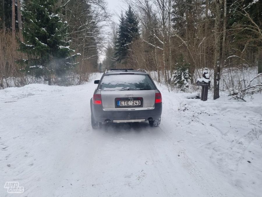 Pelēks Audi A6 Allroad 2000 Alīta, ar dzinēja tilpumu 2.50 L un nobraukumu 353 tūkst. km par 1850 €, foto 3 vietnē AUTOMOTO.COM.LV