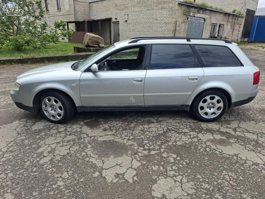 Pelēks Audi A6 Allroad 2001 Viļņa, ar dzinēja tilpumu 2.50 L un nobraukumu 387 tūkst. km par 1000 €, foto 5 vietnē AUTOMOTO.COM.LV