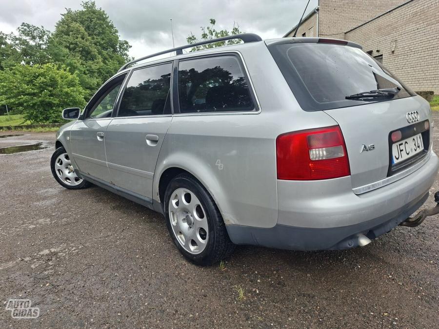 Pelēks Audi A6 Allroad 2001 Viļņa, ar dzinēja tilpumu 2.50 L un nobraukumu 387 tūkst. km par 1000 €, foto 7 vietnē AUTOMOTO.COM.LV