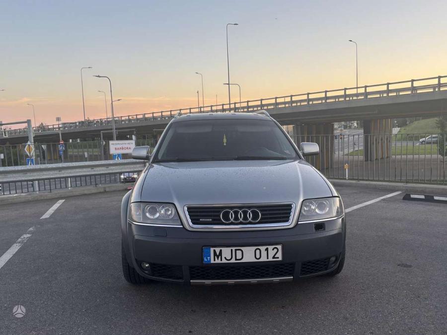 Grey Audi A6 Allroad 2001 in Vilnius, with an engine capacity of 0.00 L and mileage of 312 thousand km for 999 €, photo 3 on AUTOMOTO.COM.LV