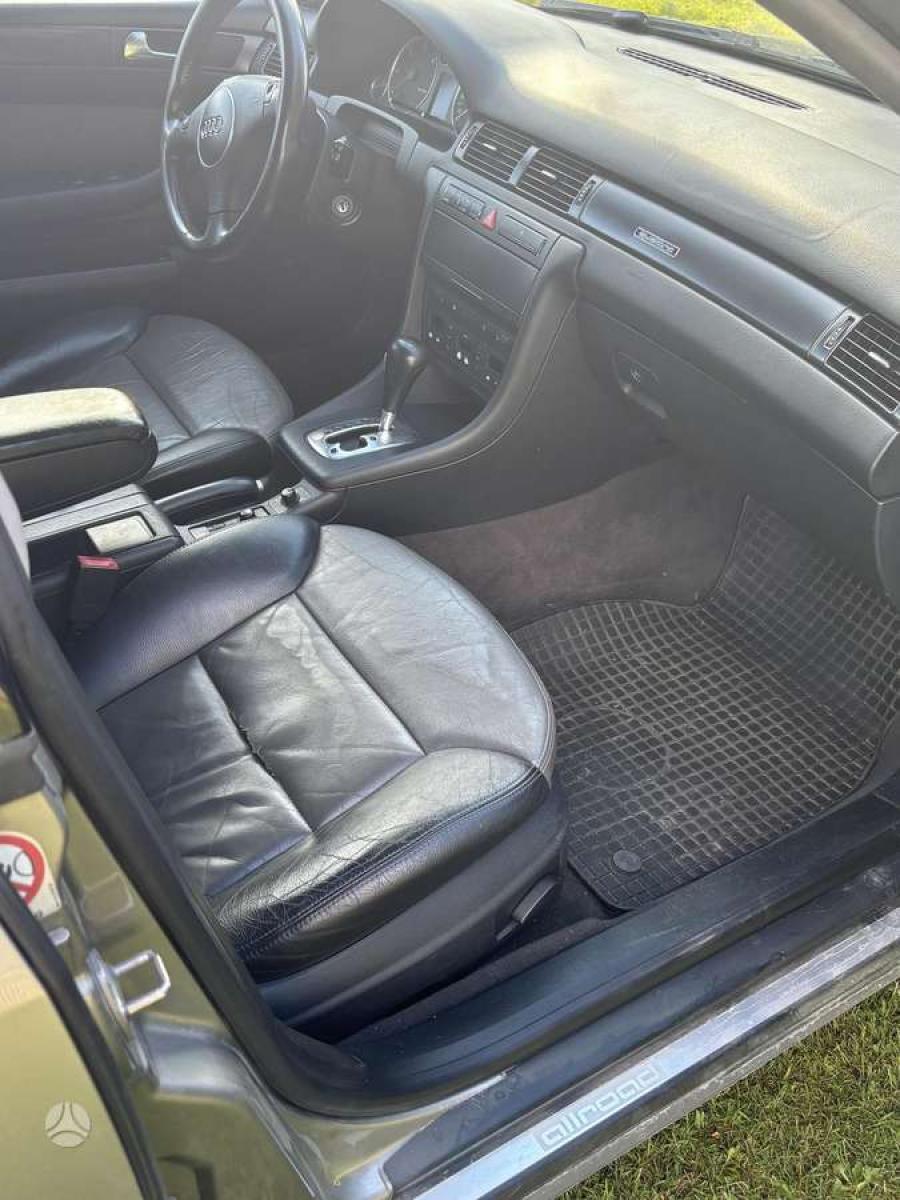 Grey Audi A6 Allroad 2001 in Vilnius, with an engine capacity of 0.00 L and mileage of 312 thousand km for 999 €, photo 10 on AUTOMOTO.COM.LV