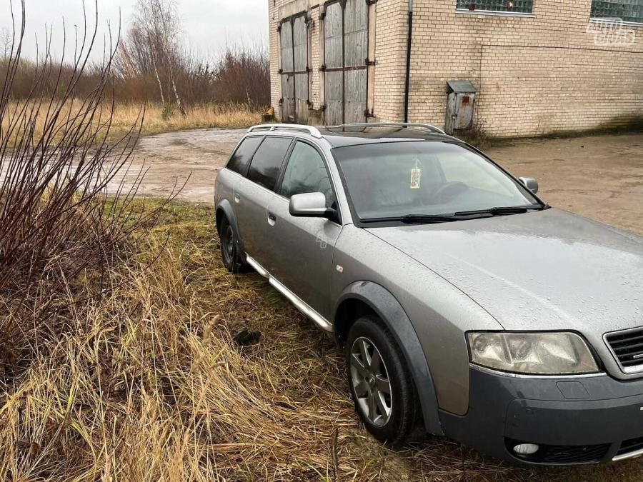 Grey Audi A6 Allroad 2002 in Vievis, with an engine capacity of 2.50 L and mileage of 340 thousand km for 799 €, photo 2 on AUTOMOTO.COM.LV