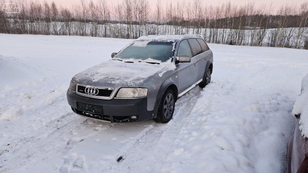 Grey Audi A6 Allroad 2002 in Vievis, with an engine capacity of 2.50 L and mileage of 340 thousand km for 799 €, photo 4 on AUTOMOTO.COM.LV