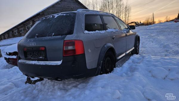 Grey Audi A6 Allroad 2002 in Vievis, with an engine capacity of 2.50 L and mileage of 340 thousand km for 799 €, photo 6 on AUTOMOTO.COM.LV