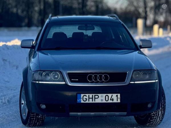 Grey Audi A6 Allroad 2002 in Radviliskis, with an engine capacity of 2.50 L and mileage of 363 thousand km for 2350 €, photo 6 on AUTOMOTO.COM.LV