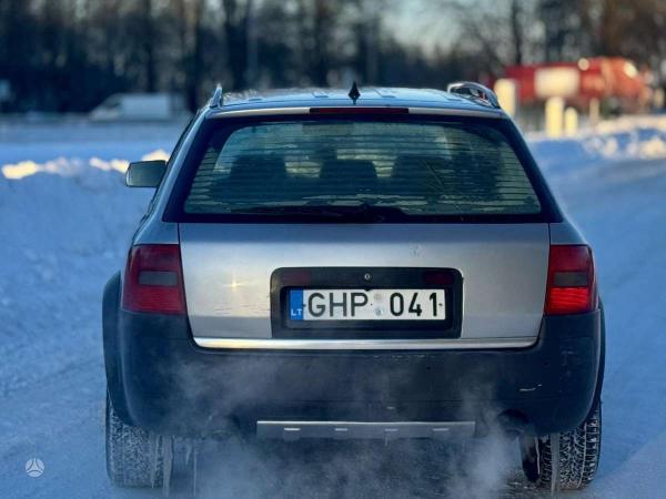 Grey Audi A6 Allroad 2002 in Radviliskis, with an engine capacity of 2.50 L and mileage of 363 thousand km for 2350 €, photo 7 on AUTOMOTO.COM.LV