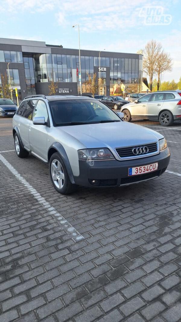 Pelēks Audi A6 Allroad 2003 Viļņa, ar dzinēja tilpumu 2.50 L un nobraukumu 445 tūkst. km par 1600 €, foto 2 vietnē AUTOMOTO.COM.LV