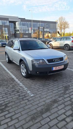 Grey Audi A6 Allroad 2003 in Vilnius, with an engine capacity of 2.50 L and mileage of 445 thousand km for 1600 €, photo 3 on AUTOMOTO.COM.LV