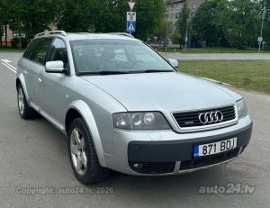 Grey Audi A6 Allroad 2003 in Narva, with an engine capacity of 2.50 L and mileage of 325 thousand km for 1499 €, photo 3 on AUTOMOTO.COM.LV
