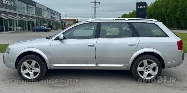 Grey Audi A6 Allroad 2003 in Narva, with an engine capacity of 2.50 L and mileage of 325 thousand km for 1499 €, photo 6 on AUTOMOTO.COM.LV