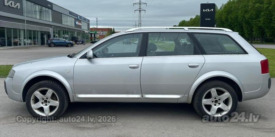 Grey Audi A6 Allroad 2003 in Narva, with an engine capacity of 2.50 L and mileage of 325 thousand km for 1499 €, photo 7 on AUTOMOTO.COM.LV