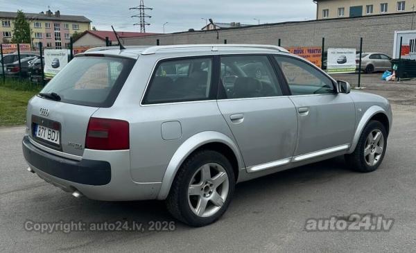 Grey Audi A6 Allroad 2003 in Narva, with an engine capacity of 2.50 L and mileage of 325 thousand km for 1499 €, photo 7 on AUTOMOTO.COM.LV