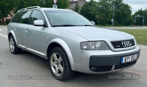 Grey Audi A6 Allroad 2003 in Narva, with an engine capacity of 2.50 L and mileage of 325 thousand km for 1499 €, photo 9 on AUTOMOTO.COM.LV