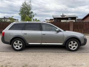 Pelēks Audi A6 Allroad 2003 Viļņa, ar dzinēja tilpumu 2.50 L un nobraukumu 330 tūkst. km par 1350 €, foto 3 vietnē AUTOMOTO.COM.LV