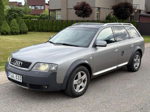 Pelēks Audi A6 Allroad 2003 Viļņa, ar dzinēja tilpumu 2.50 L un nobraukumu 330 tūkst. km par 1350 €, foto 7 vietnē AUTOMOTO.COM.LV