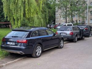 Pelēks Audi A6 Allroad 2003 Viļņa, ar dzinēja tilpumu 2.50 L un nobraukumu 330 tūkst. km par 1350 €, foto 26 vietnē AUTOMOTO.COM.LV