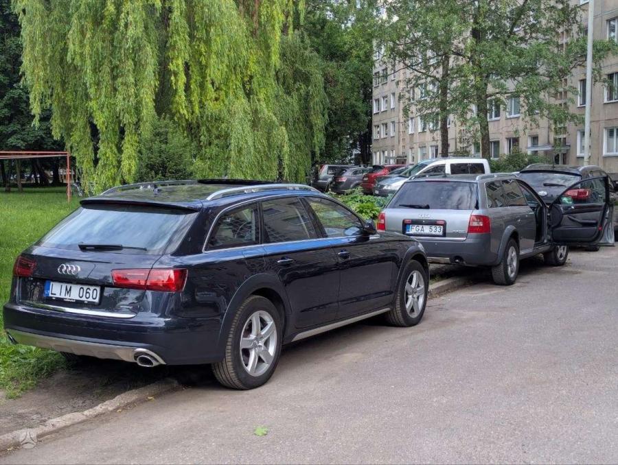 Pelēks Audi A6 Allroad 2003 Viļņa, ar dzinēja tilpumu 2.50 L un nobraukumu 330 tūkst. km par 1350 €, foto 26 vietnē AUTOMOTO.COM.LV