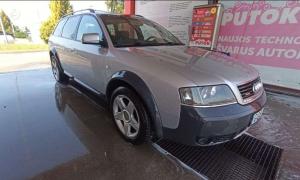 Grey Audi A6 Allroad 2003 in Klaipeda, with an engine capacity of 2.50 L and mileage of 234 thousand km for 2150 €, photo 4 on AUTOMOTO.COM.LV