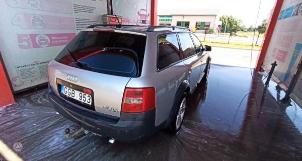 Pelēks Audi A6 Allroad 2003 Klaipėda, ar dzinēja tilpumu 2.50 L un nobraukumu 234 tūkst. km par 2150 €, foto 5 vietnē AUTOMOTO.COM.LV