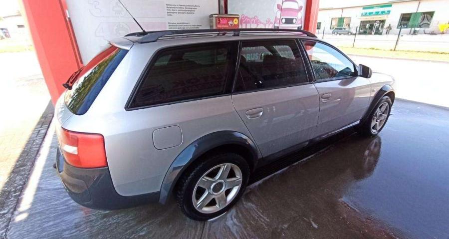 Grey Audi A6 Allroad 2003 in Klaipeda, with an engine capacity of 2.50 L and mileage of 234 thousand km for 2150 €, photo 6 on AUTOMOTO.COM.LV
