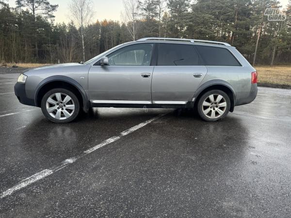 Pelēks Audi A6 Allroad 2004 Viļņa, ar dzinēja tilpumu 2.50 L un nobraukumu 306 tūkst. km par 2750 €, foto 4 vietnē AUTOMOTO.COM.LV