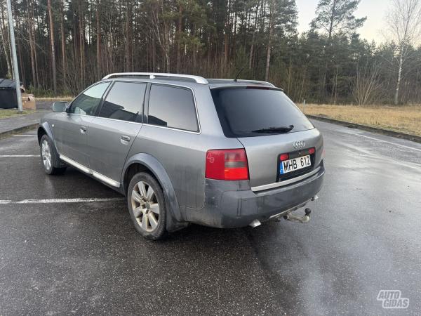 Pelēks Audi A6 Allroad 2004 Viļņa, ar dzinēja tilpumu 2.50 L un nobraukumu 306 tūkst. km par 2750 €, foto 6 vietnē AUTOMOTO.COM.LV