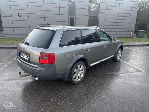 Pelēks Audi A6 Allroad 2004 Viļņa, ar dzinēja tilpumu 2.50 L un nobraukumu 306 tūkst. km par 2750 €, foto 8 vietnē AUTOMOTO.COM.LV