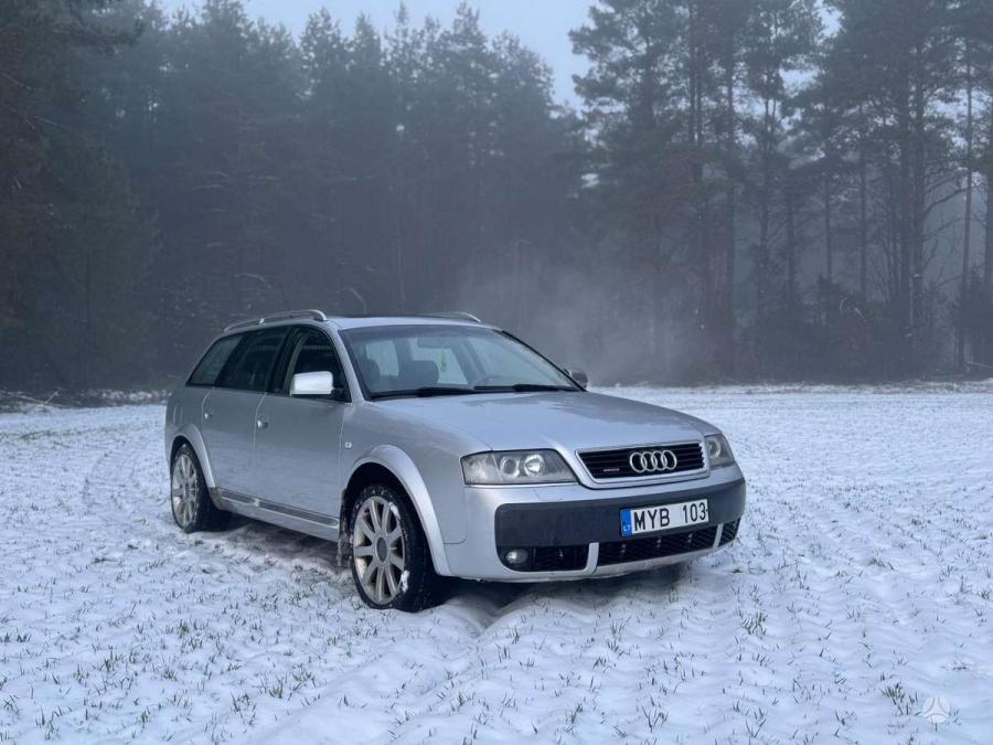 Pelēks Audi A6 Allroad 2004 Šalčininkai, ar dzinēja tilpumu 2.50 L un nobraukumu 380 tūkst. km par 2200 €, foto 2 vietnē AUTOMOTO.COM.LV