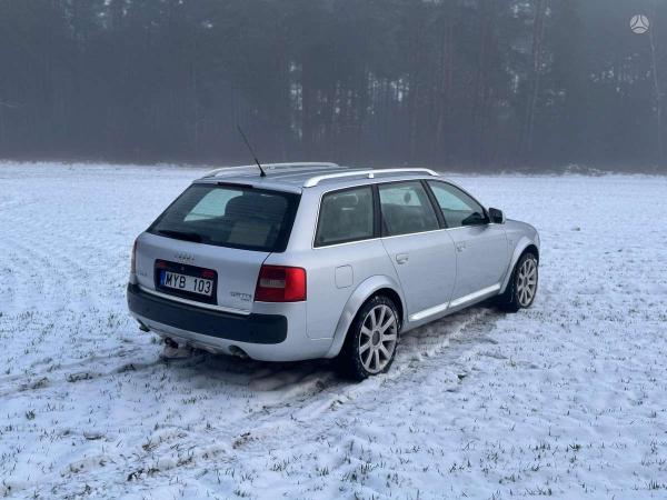 Grey Audi A6 Allroad 2004 in Salcininkai, with an engine capacity of 2.50 L and mileage of 380 thousand km for 2200 €, photo 3 on AUTOMOTO.COM.LV
