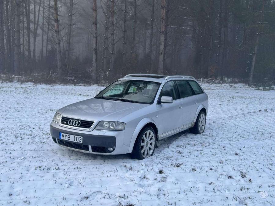 Pelēks Audi A6 Allroad 2004 Šalčininkai, ar dzinēja tilpumu 2.50 L un nobraukumu 380 tūkst. km par 2200 €, foto 6 vietnē AUTOMOTO.COM.LV