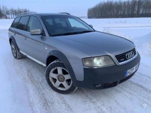 Grey Audi A6 Allroad 2004 in Vilnius, with an engine capacity of 2.50 L and mileage of 335 thousand km for 2199 €, photo 2 on AUTOMOTO.COM.LV