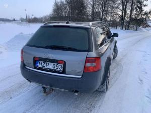 Grey Audi A6 Allroad 2004 in Vilnius, with an engine capacity of 2.50 L and mileage of 335 thousand km for 2199 €, photo 3 on AUTOMOTO.COM.LV