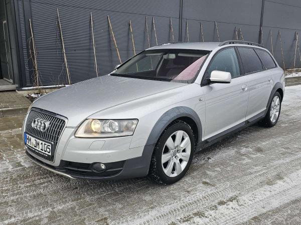 Pelēks Audi A6 Allroad 2006 Viļņa, ar dzinēja tilpumu 2.97 L un nobraukumu 291 tūkst. km par 4700 €, foto 2 vietnē AUTOMOTO.COM.LV