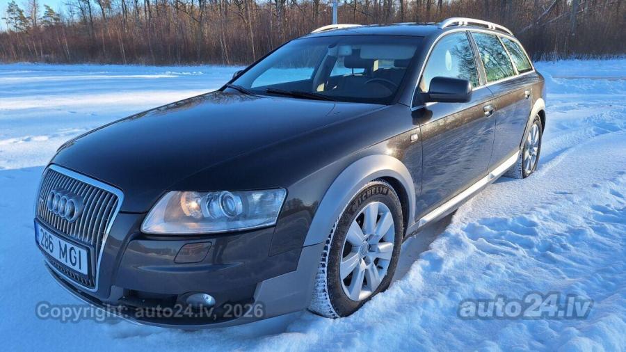 Pelēks Audi A6 Allroad 2006 Hāpsalu, ar dzinēja tilpumu 3.00 L un nobraukumu 245 tūkst. km par 4100 €, foto 1 vietnē AUTOMOTO.COM.LV